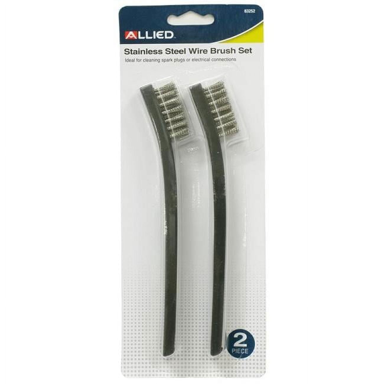 Stainless Steel Wire Brush Set - 2 Piece - Walmart.com