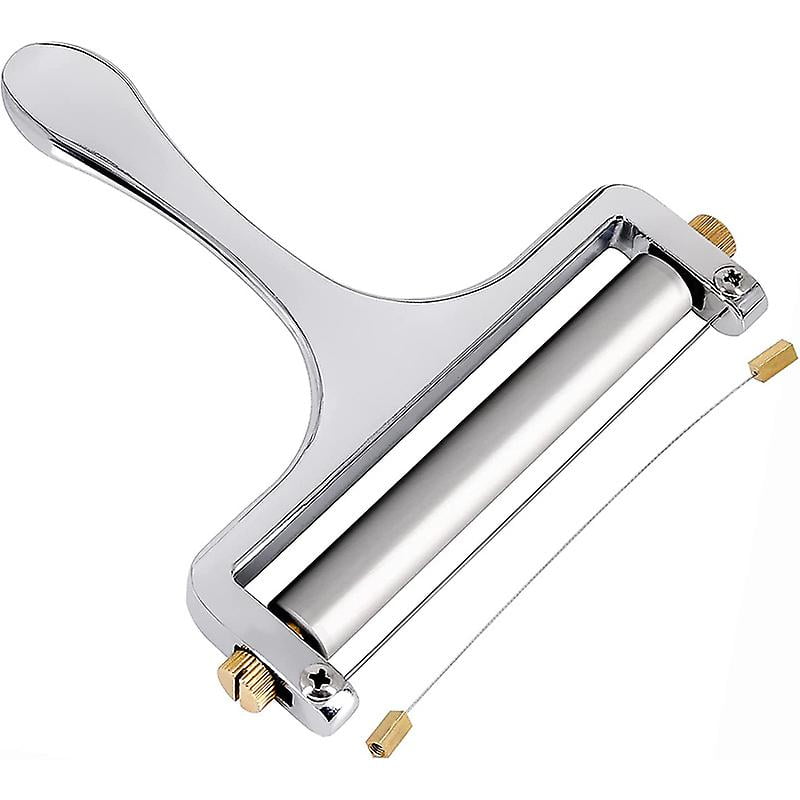 Stainless Steel Wire Cheese Slicer - Hand Held Cheese Cutter For ...