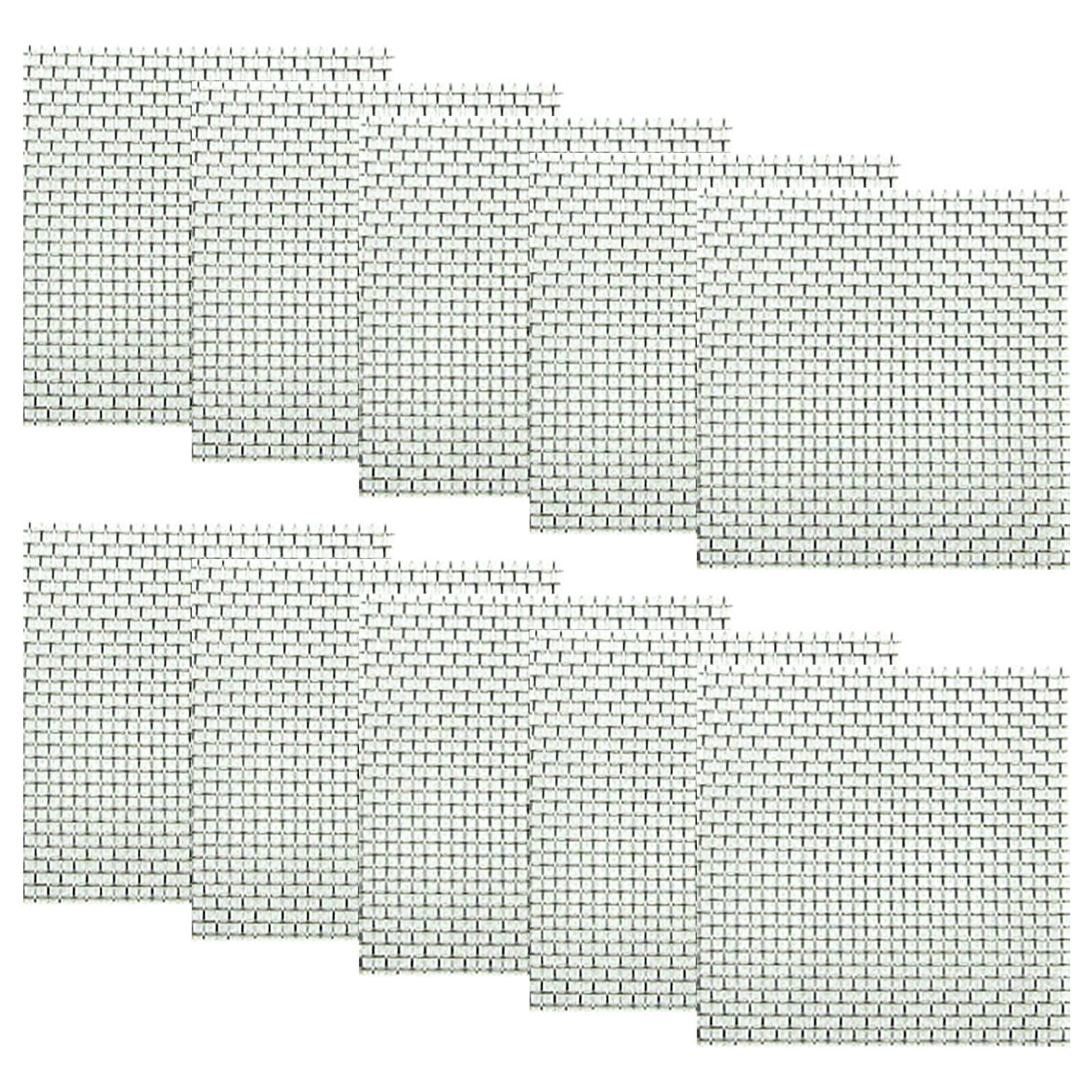 Stainless Steel Wire Mesh Pad for Aquarium Fish Tank - 10PCS Live Plant ...
