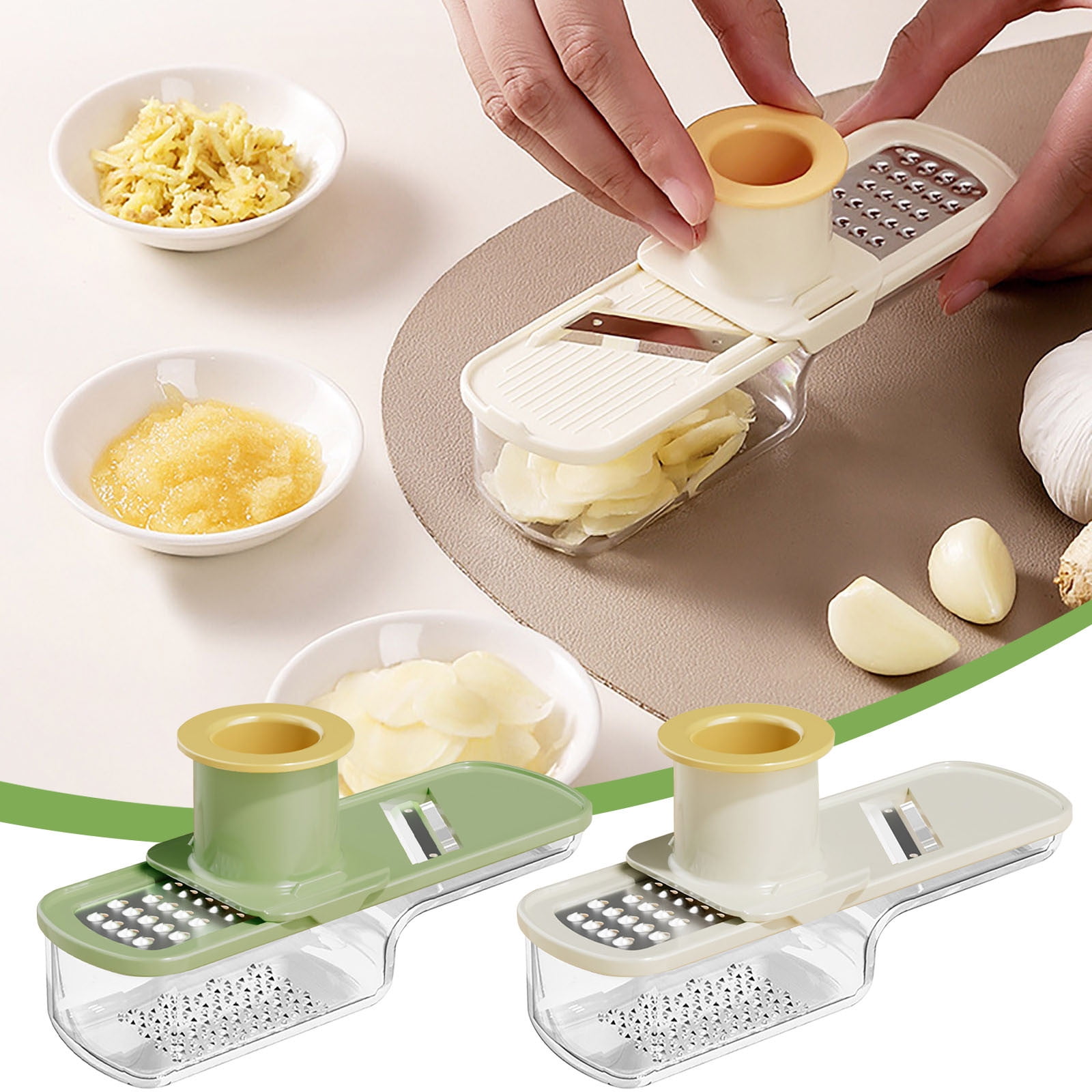 Stainless Steel Wire Slicer, Ginger Garlic Grinder, Sharp Cutting ...