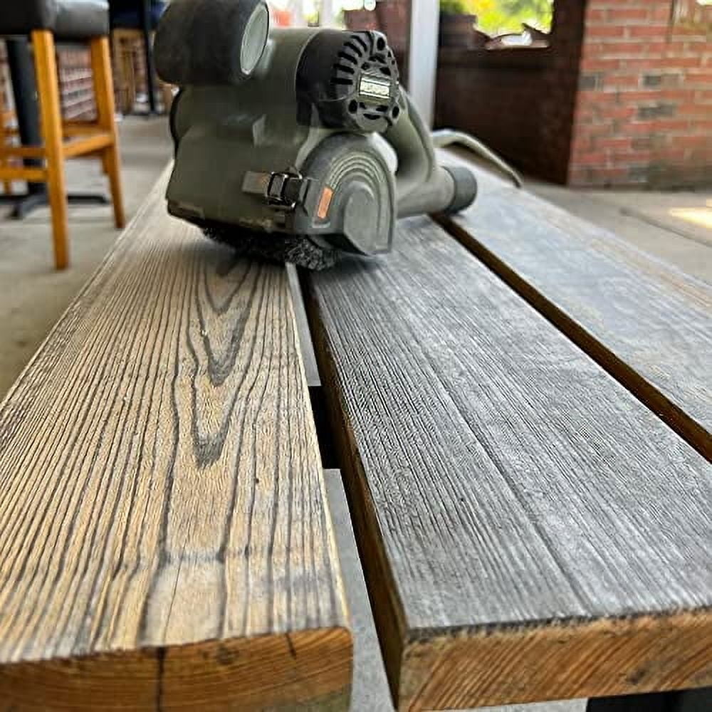 Stainless Steel Wire Wheel - Metal Cleaning Rust Stripping Wood ...