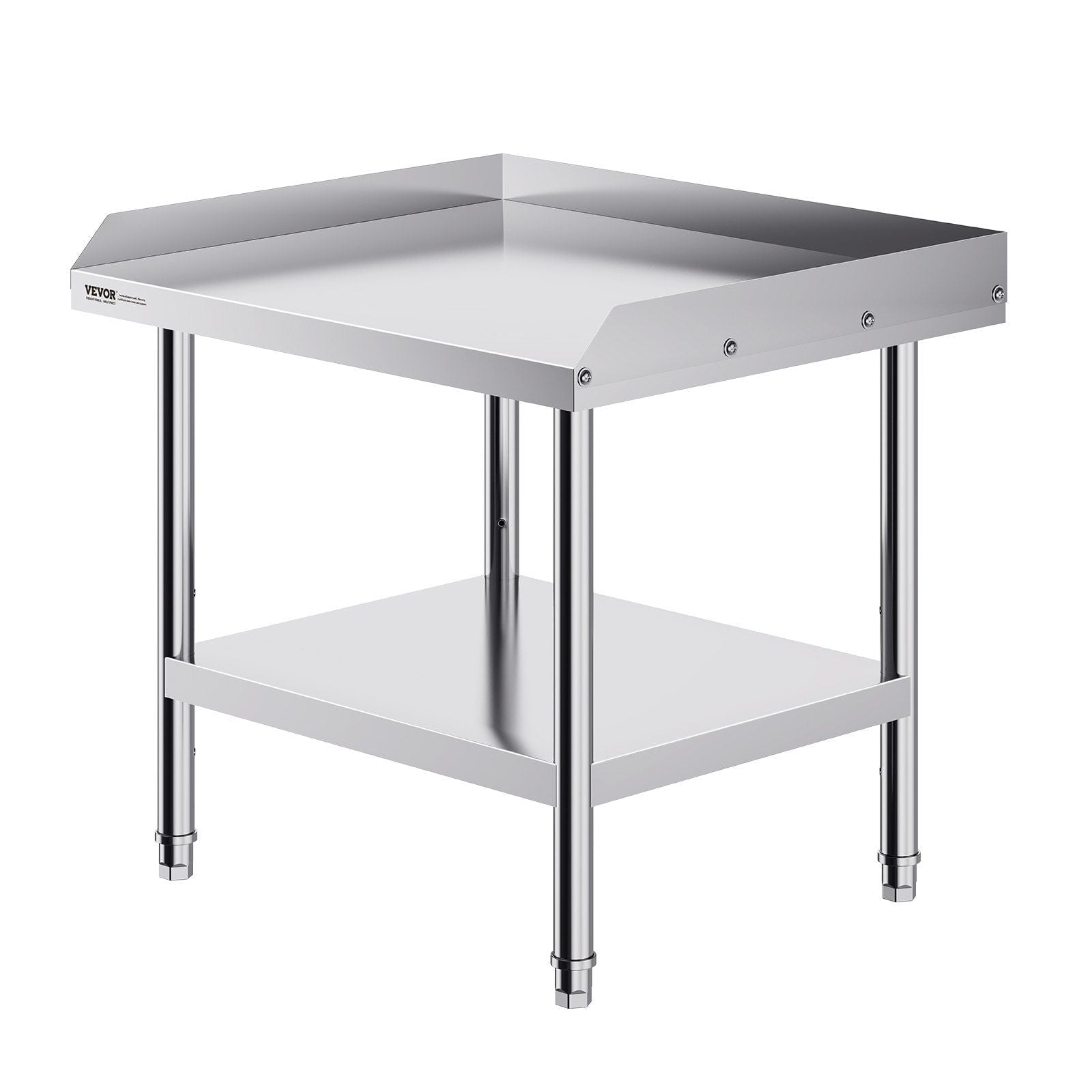 Stainless Steel Work Table 24 x 28 x 26 Inch Commercial Food Prep ...