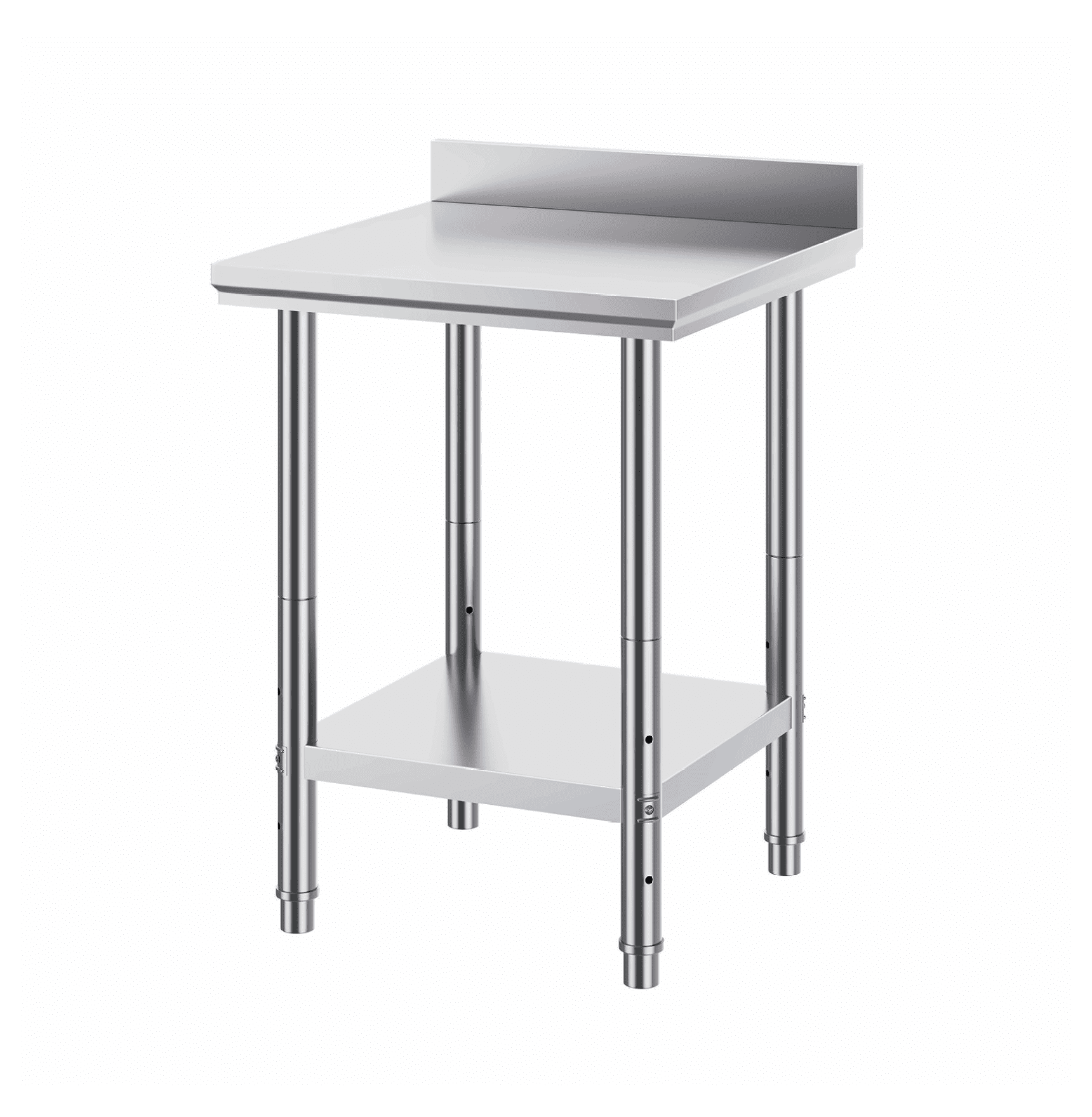 Stainless Steel Work Table 24x24 inch Commercial Kitchen Prep Table ...