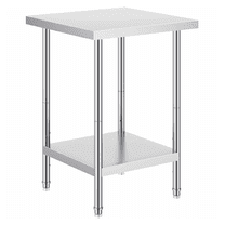 24x36 Inch Stainless Steel Outdoor Kitchen Work Table – Backsplash ...