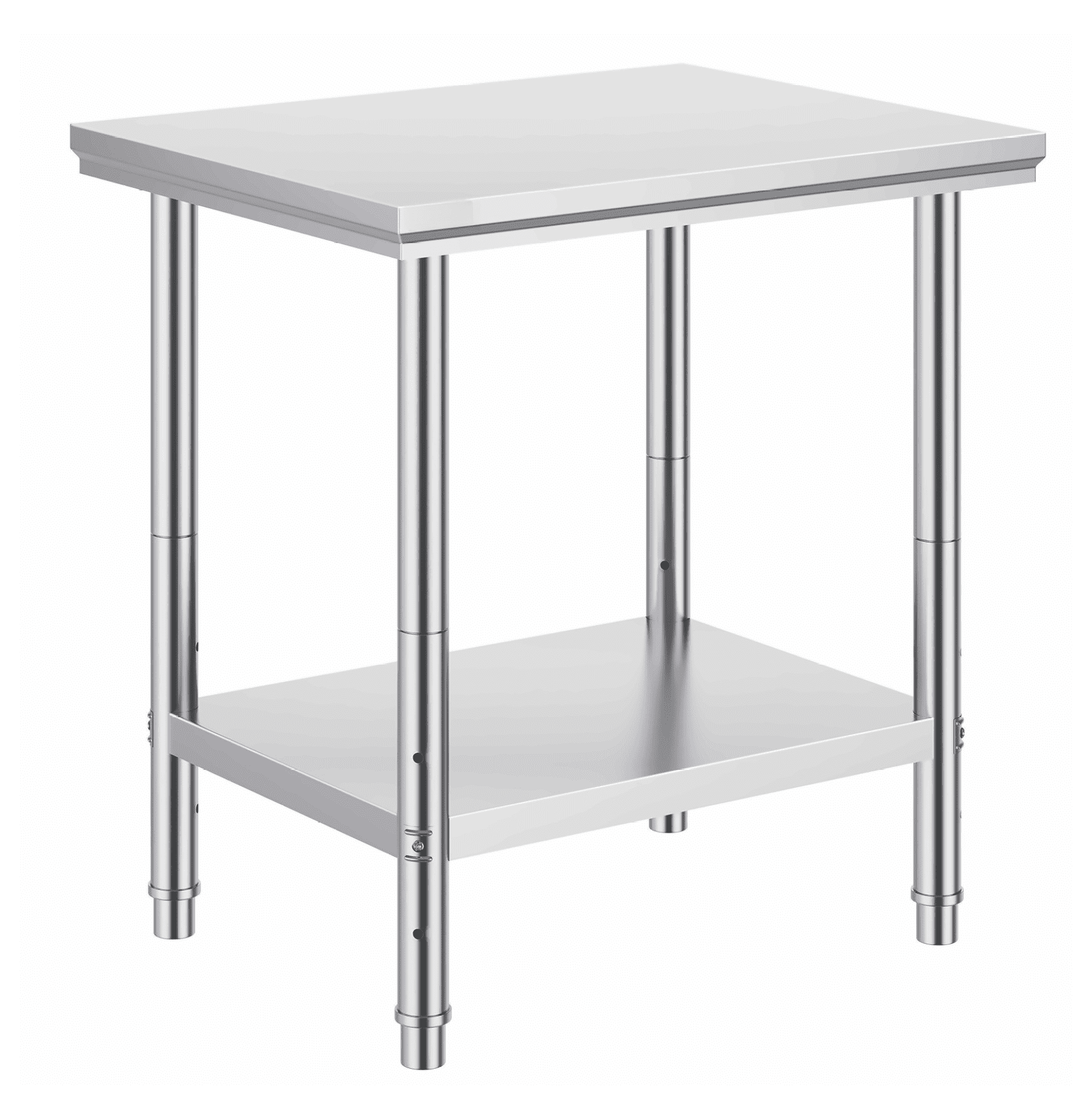Stainless Steel Work Table 24x30x32in - Commercial Kitchen Prep Table ...