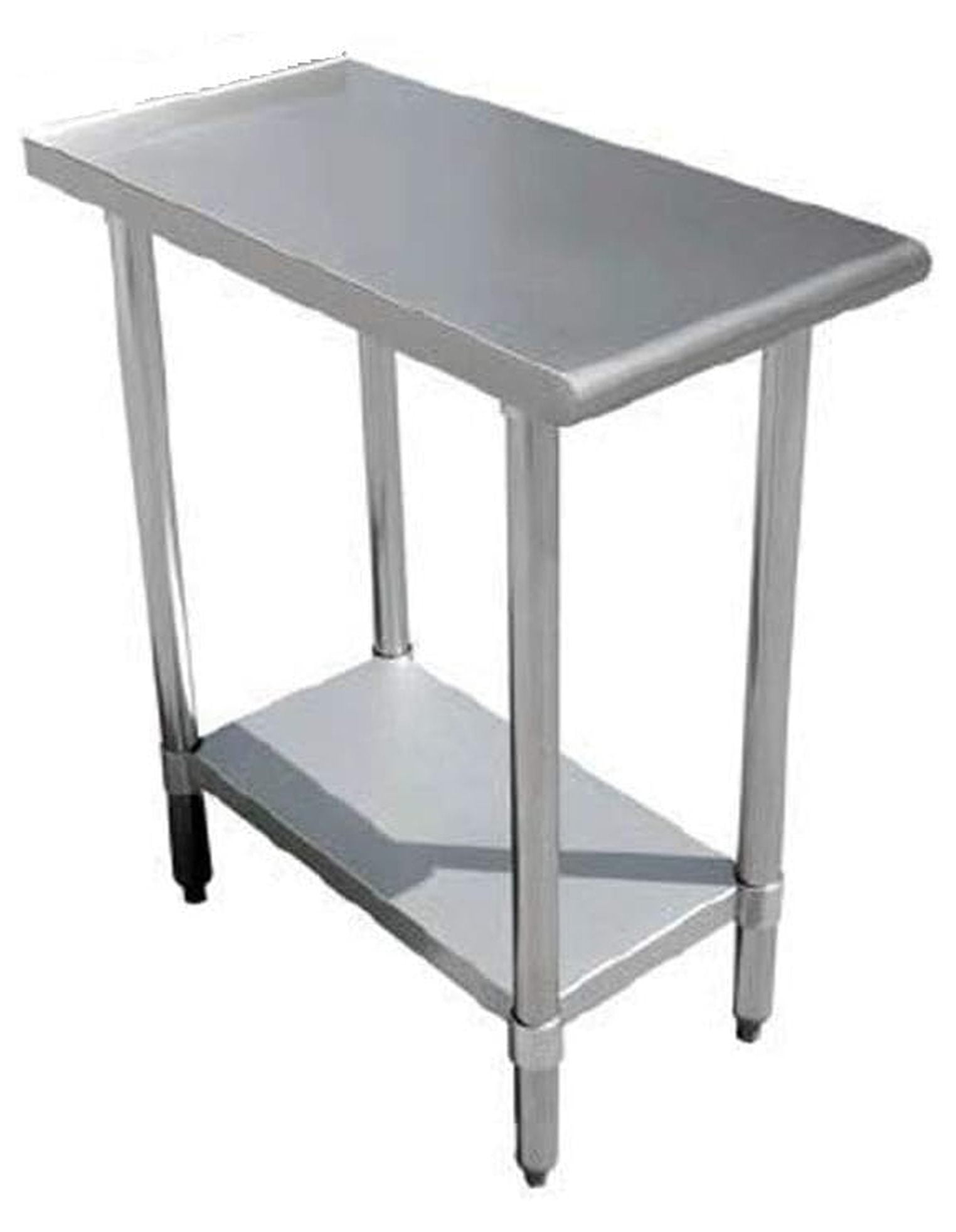 Stainless Steel Work Table 30x15 NSF Certified - Kitchen Prep Table ...