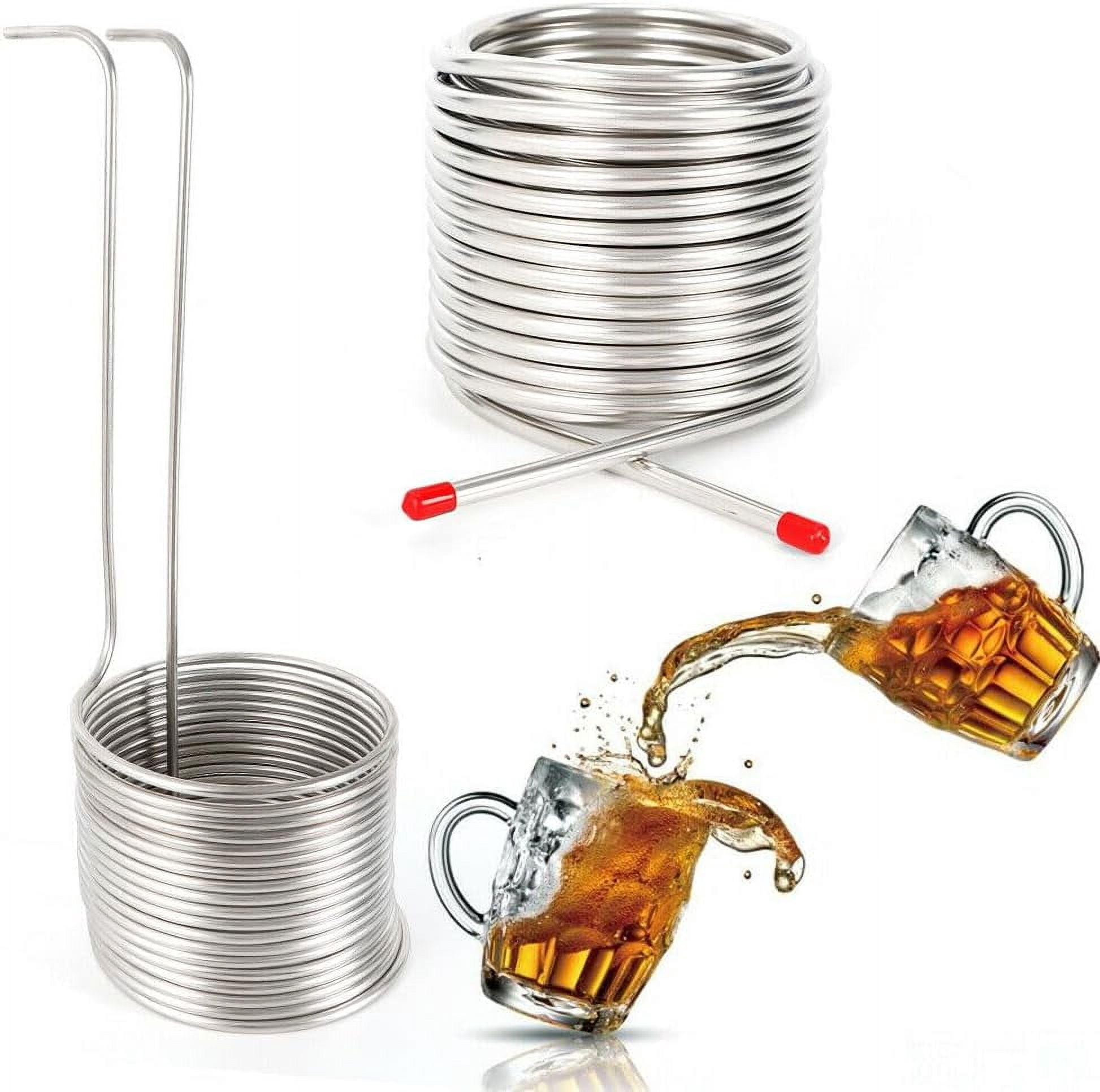 Stainless Steel Wort Chiller,0.31 Inch Beer Cooling Coils,12l Beer ...