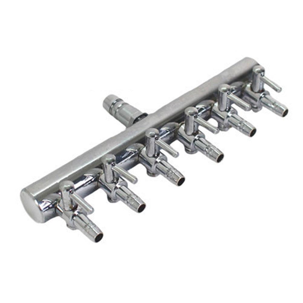 Stainless Steel #air# Pump Manifold 2/4/6/8/10/12 Way Aquarium Fish ...