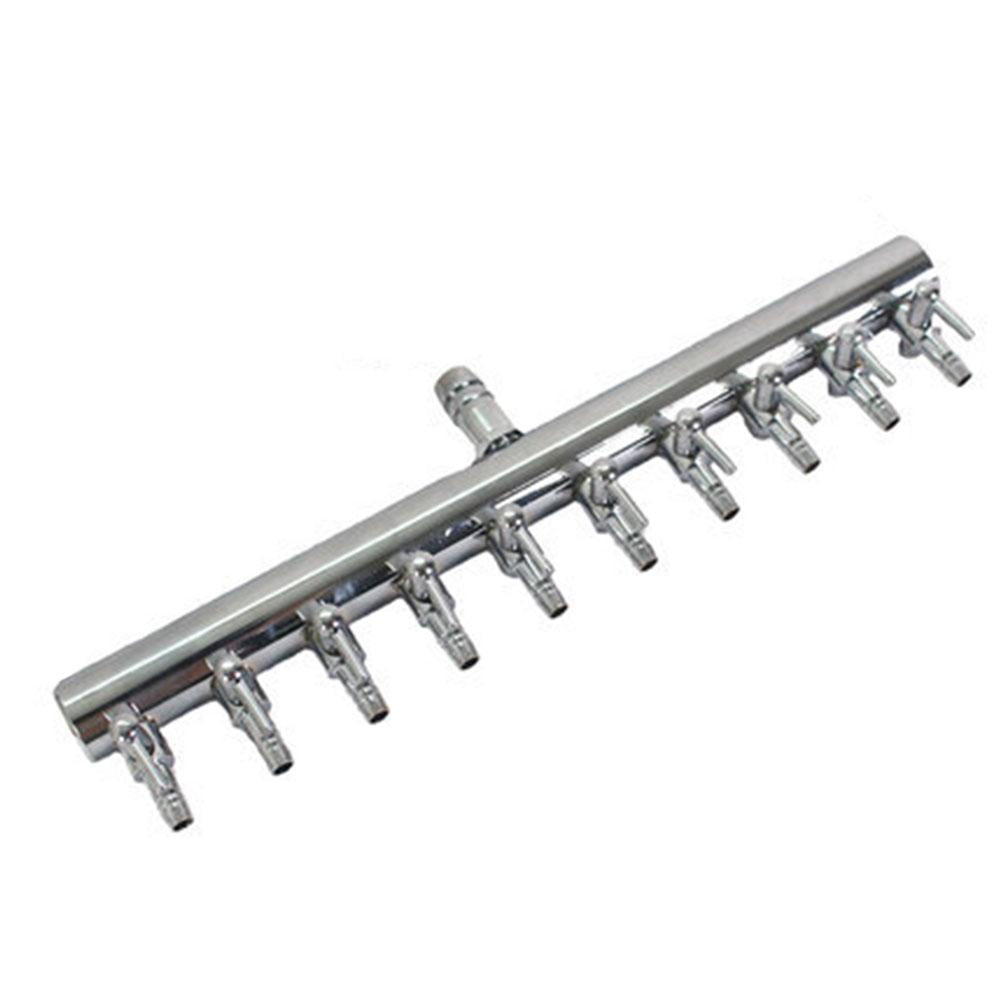 Stainless Steel #air# Pump Manifold 2/4/6/8/10/12 Way Aquarium Fish ...