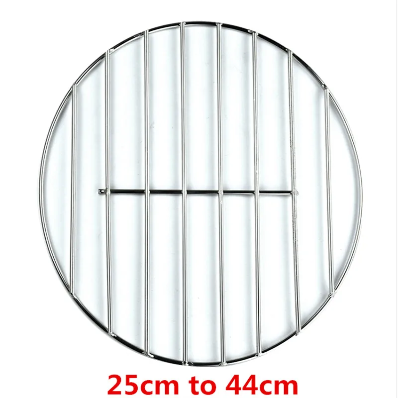 Stainless Steel round BBQ Grill Mesh Home Roast Nets Bacon Grill Tool ...