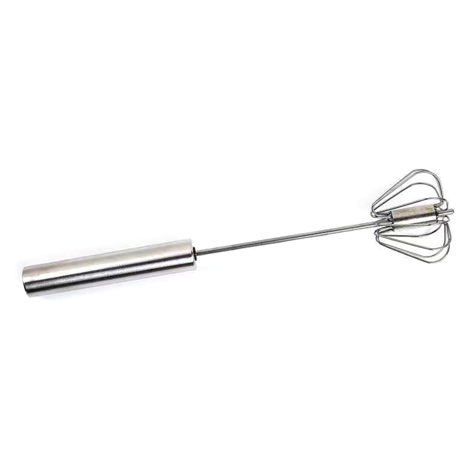 Stainless Steels Eggs Beater Hand Push Whisks Blenders Rotating Push ...