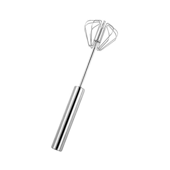 Stainless Steels Eggs Beater Hand Push Whisks Blenders Rotating Push ...