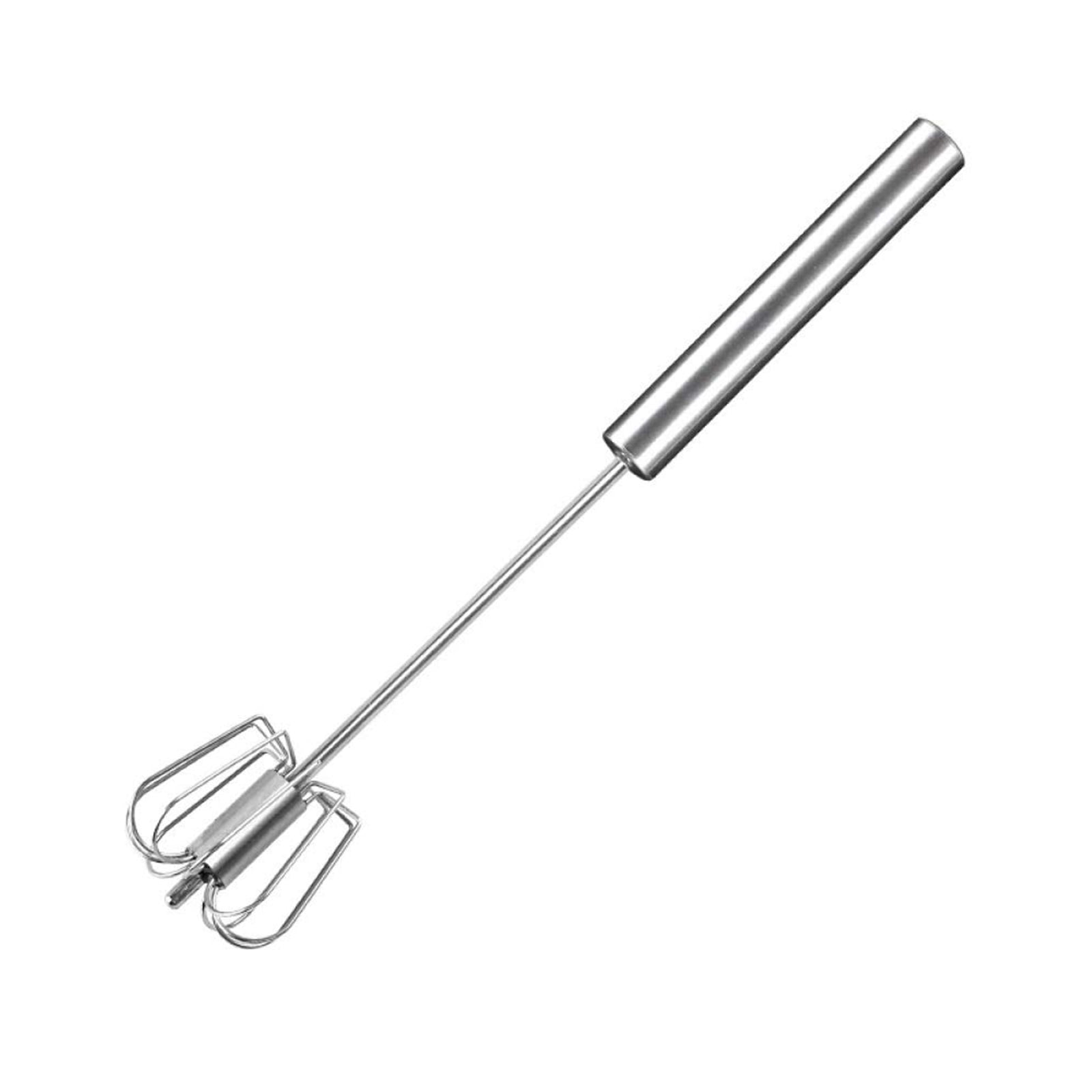 Stainless Steels Hand Push Whisks Blenders Semi Automatic Eggs Beater ...
