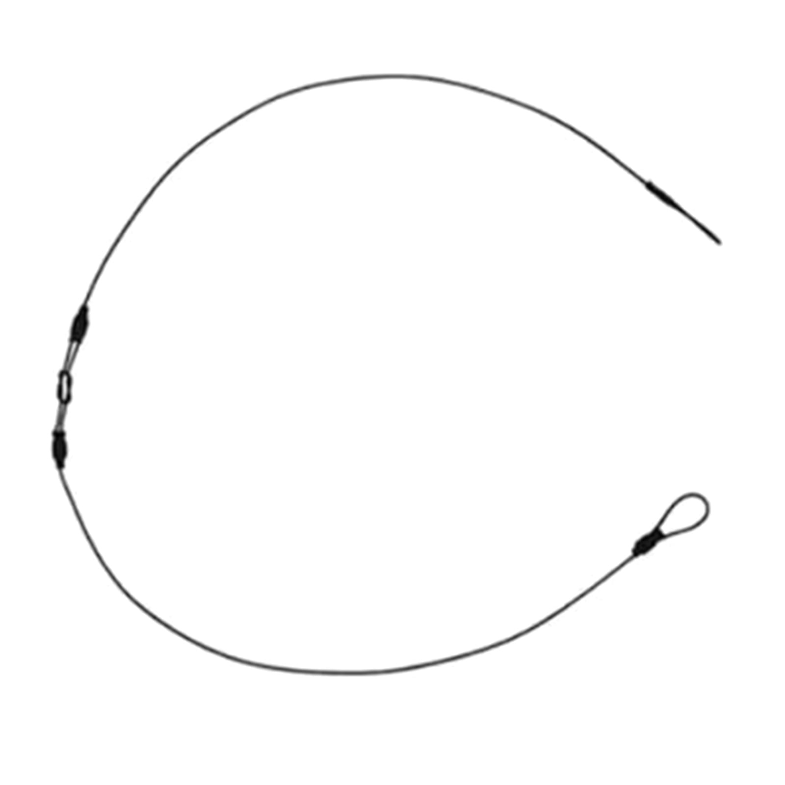 Stainless Steels Looped Cable Braided Safety Cable Wire Double Looped ...