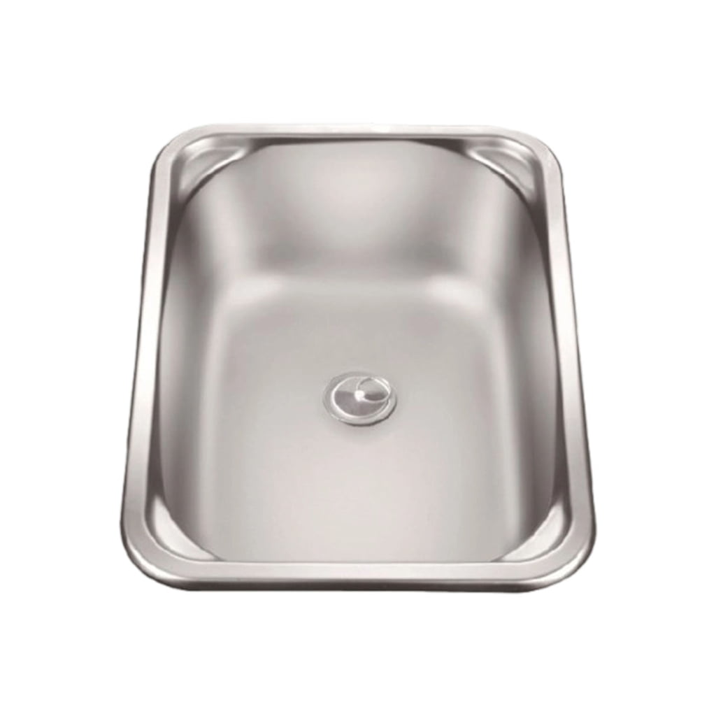 Stainless Steels Square Sink Single Basin Dishwashing Pool Bathroom ...