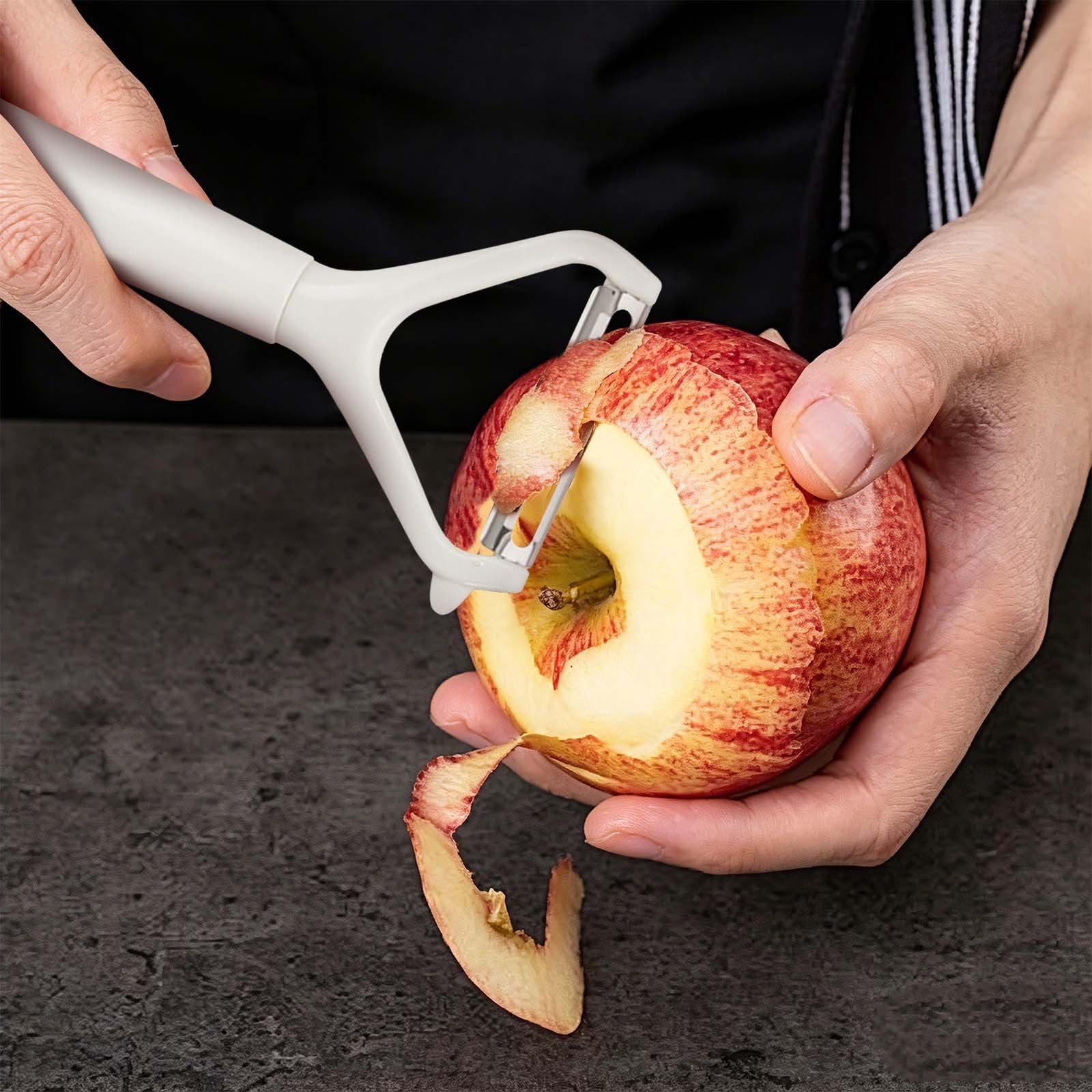 Stainless Vegetable Peeler Set Ergonomic Y I Shaped Peelers Kitchen ...