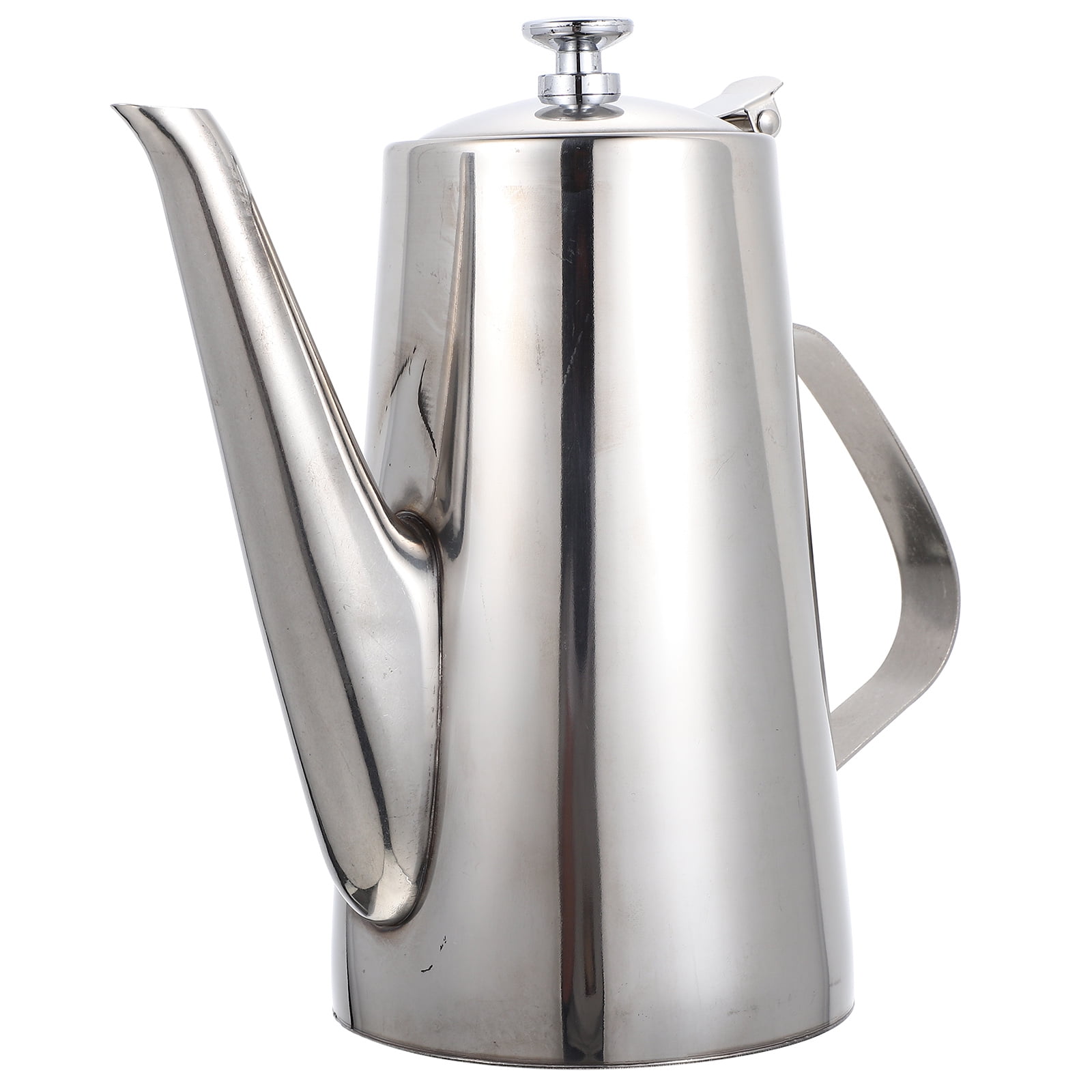 Stainless Water Jug Oil Storage Bottle Container with Lid Tea Pitcher ...