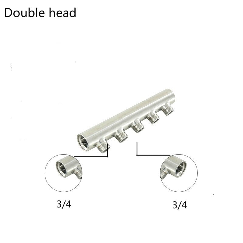 Stainless steel 304 4 outlets high pressure ball valve water knockout ...