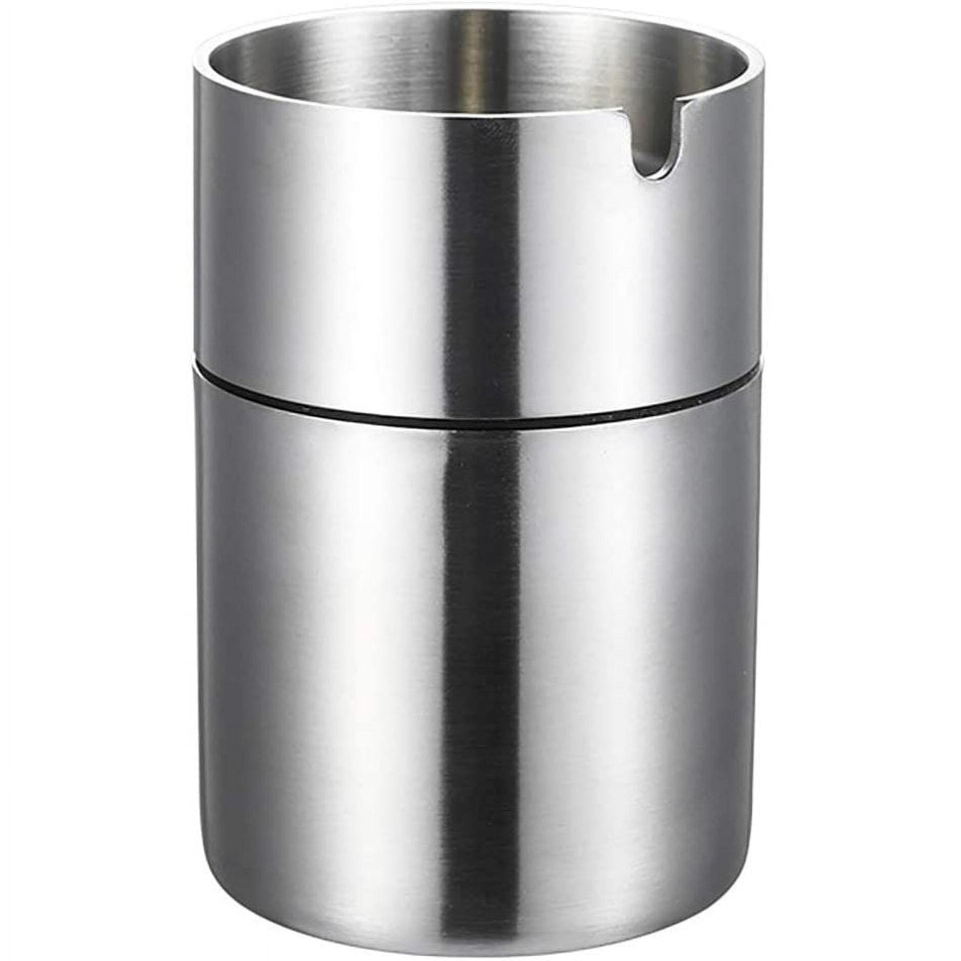 Stainless steel ashtray, outdoor ashtray, metal ashtray, wind ashtray ...