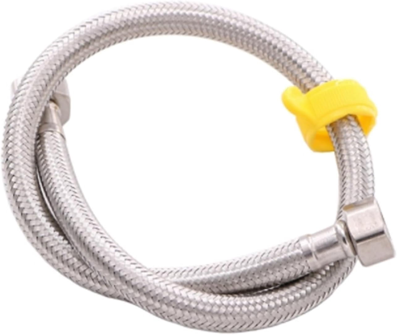 Stainless steel braided water inlet hose, 10 strands 18 wire water ...