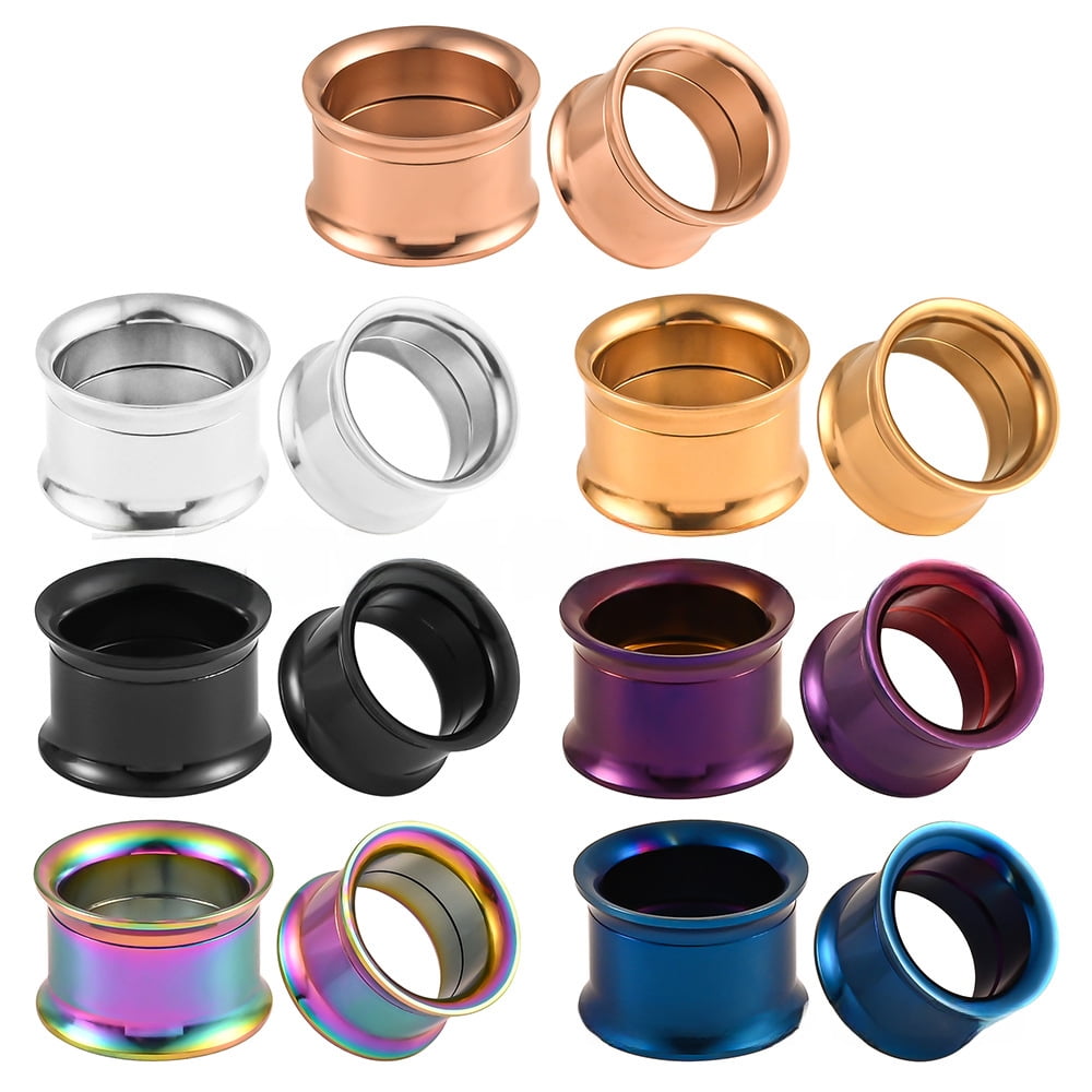 Stainless steel double horn with tooth ear expansion thread unscrew ear ...