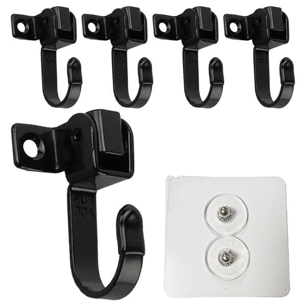 Stainless steel dual-purpose movable side-mounted top-loading hook for ...