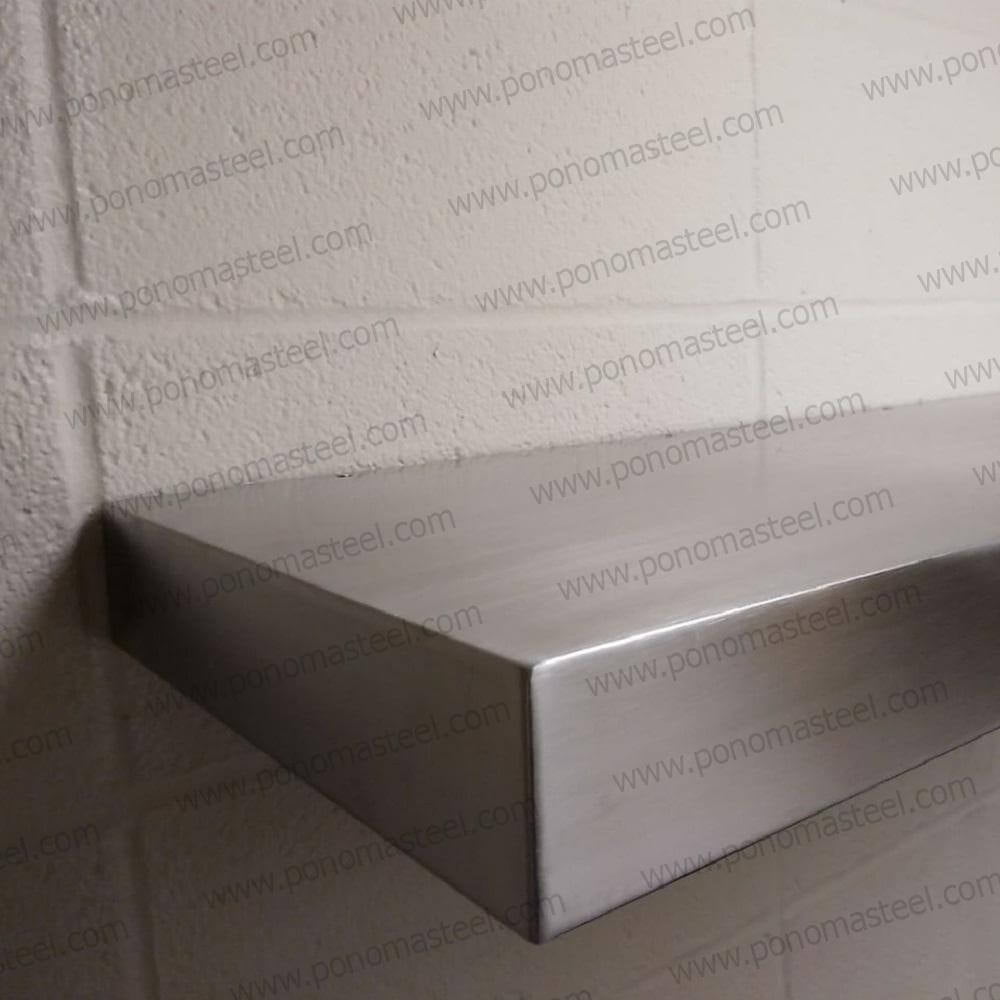 Stainless steel floating shelves (12"-42") - Walmart.com