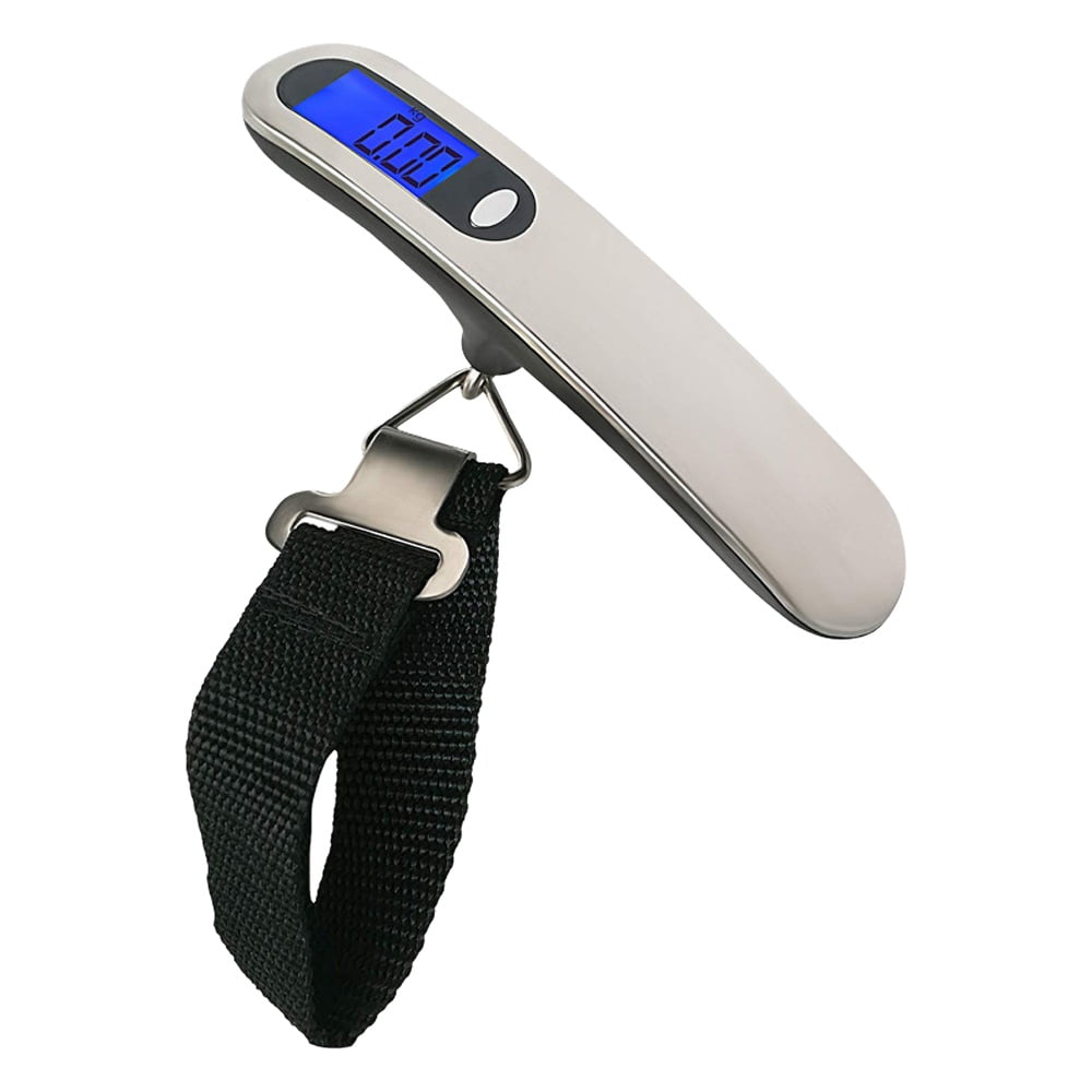 Stainless steel luggage scale portable portable electronic scale 50kg ...