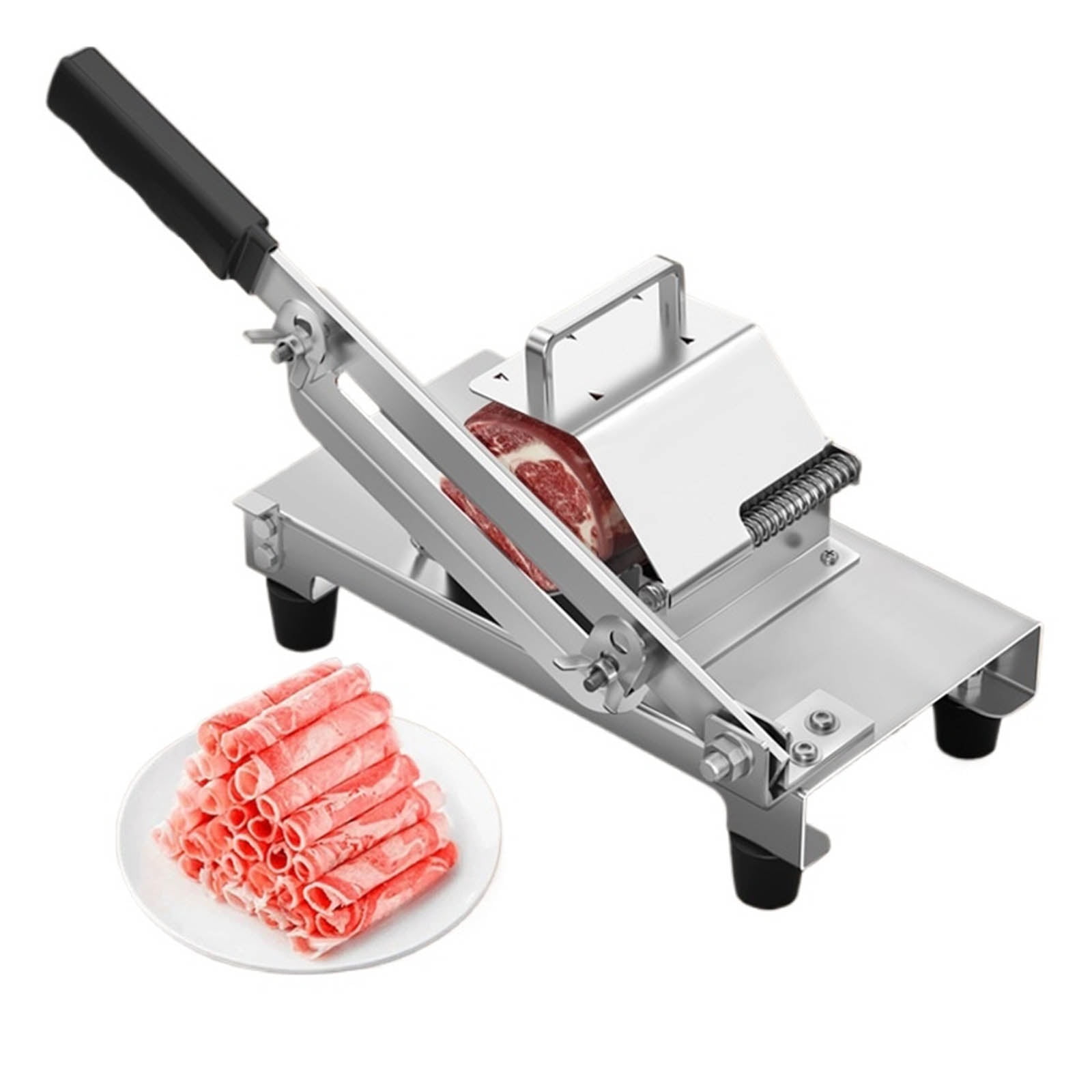 Stainless steel meat cutter, manual bone meat cutter, meat cutter, meat ...