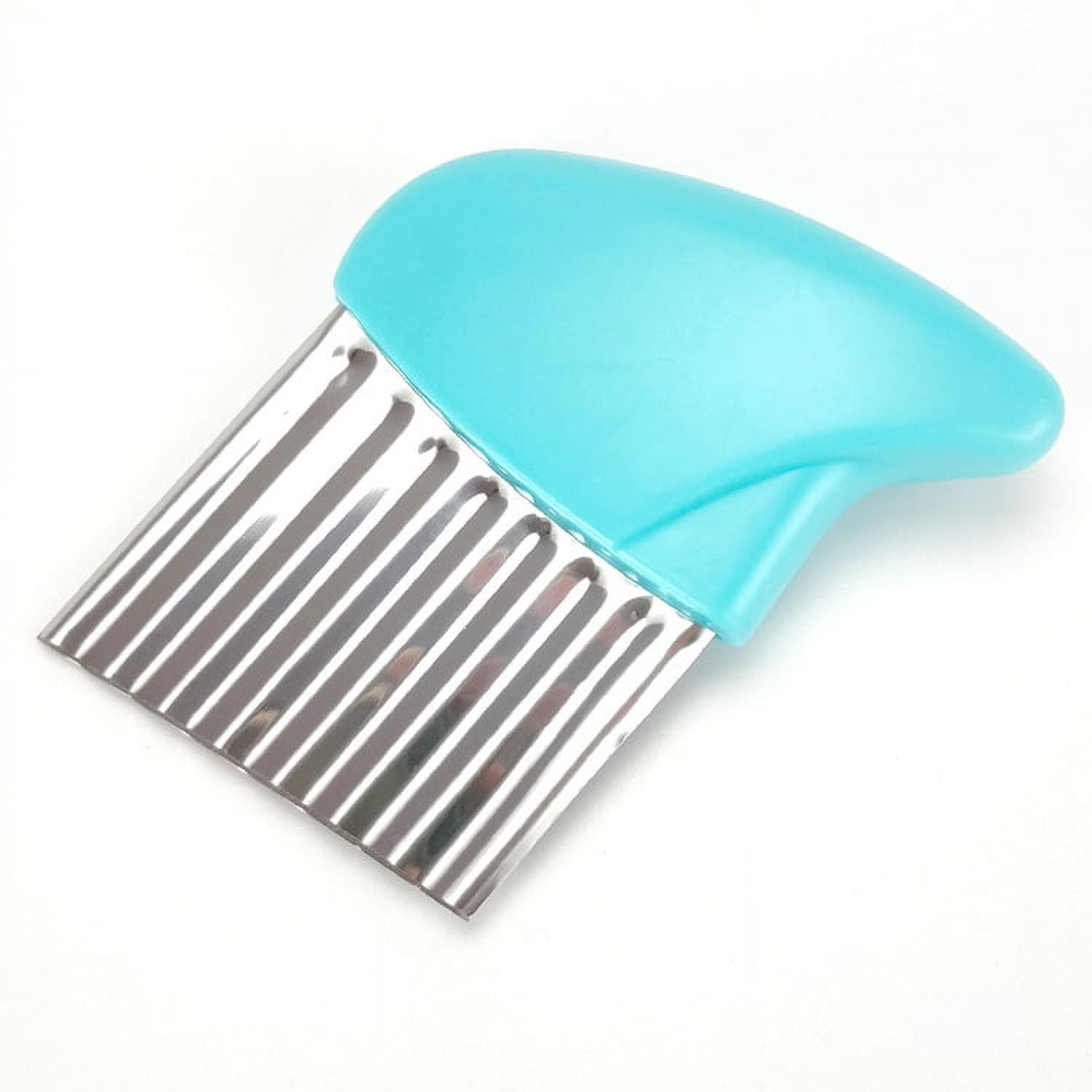 Stainless steel potato chips cutting potato wave knife kitchen gadget ...