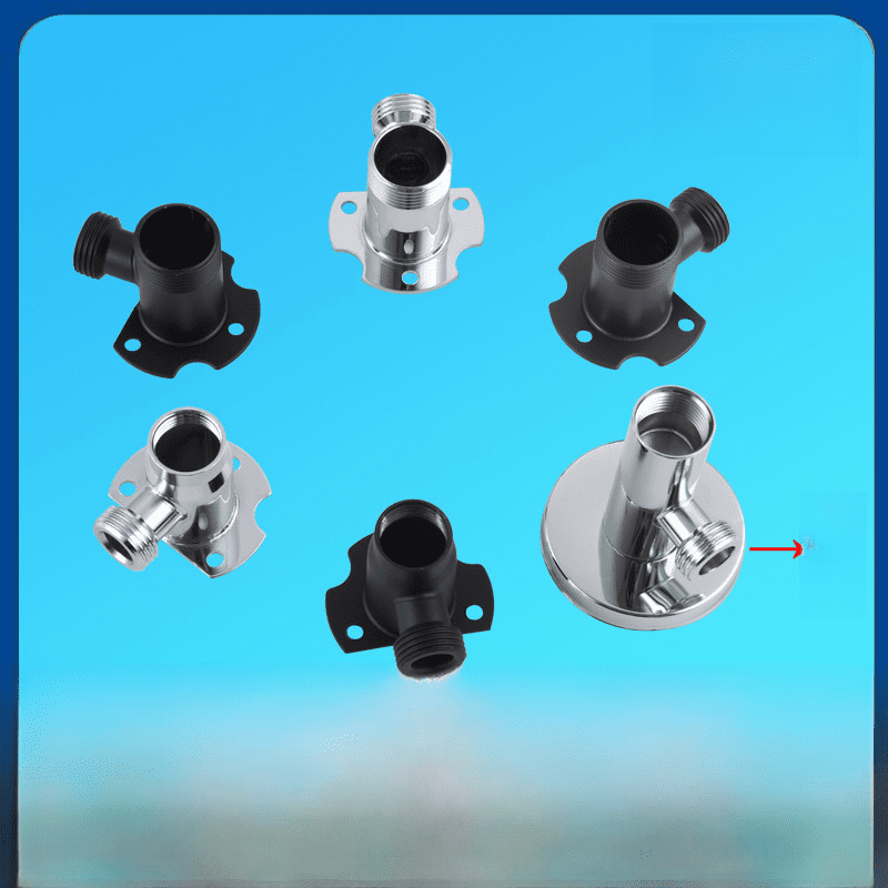 Stainless steel shower head mixing valve faucet open-mounted base ...