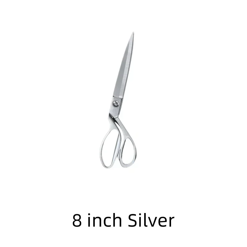 Stainless steel tailoring scissors, leather fabric cutting scissors ...