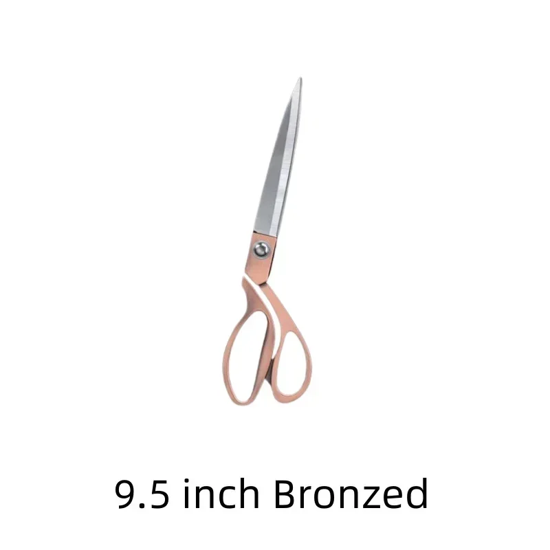 Stainless steel tailoring scissors, leather fabric cutting scissors ...