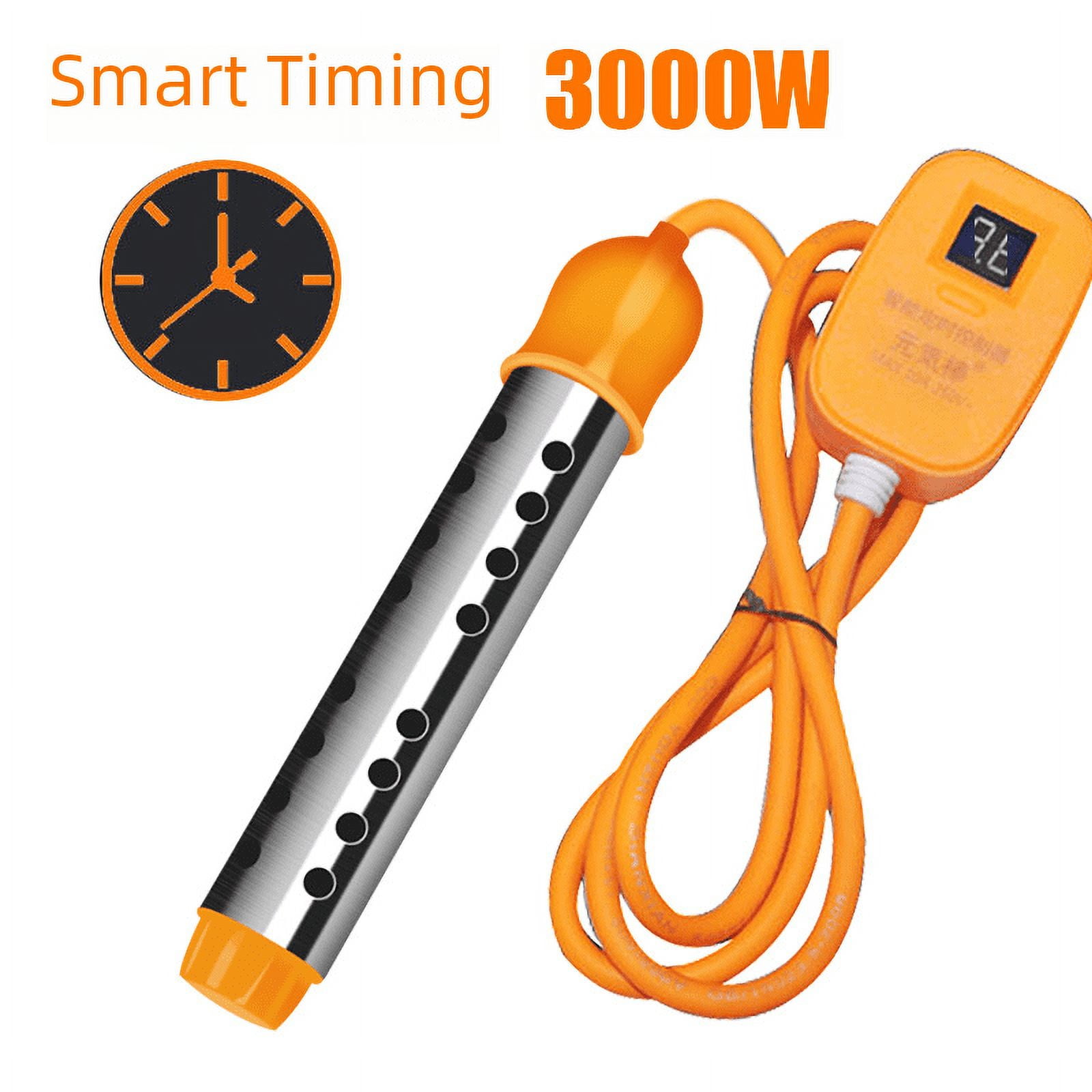 Stainless steel temperature control with lamp heating tube timing power ...