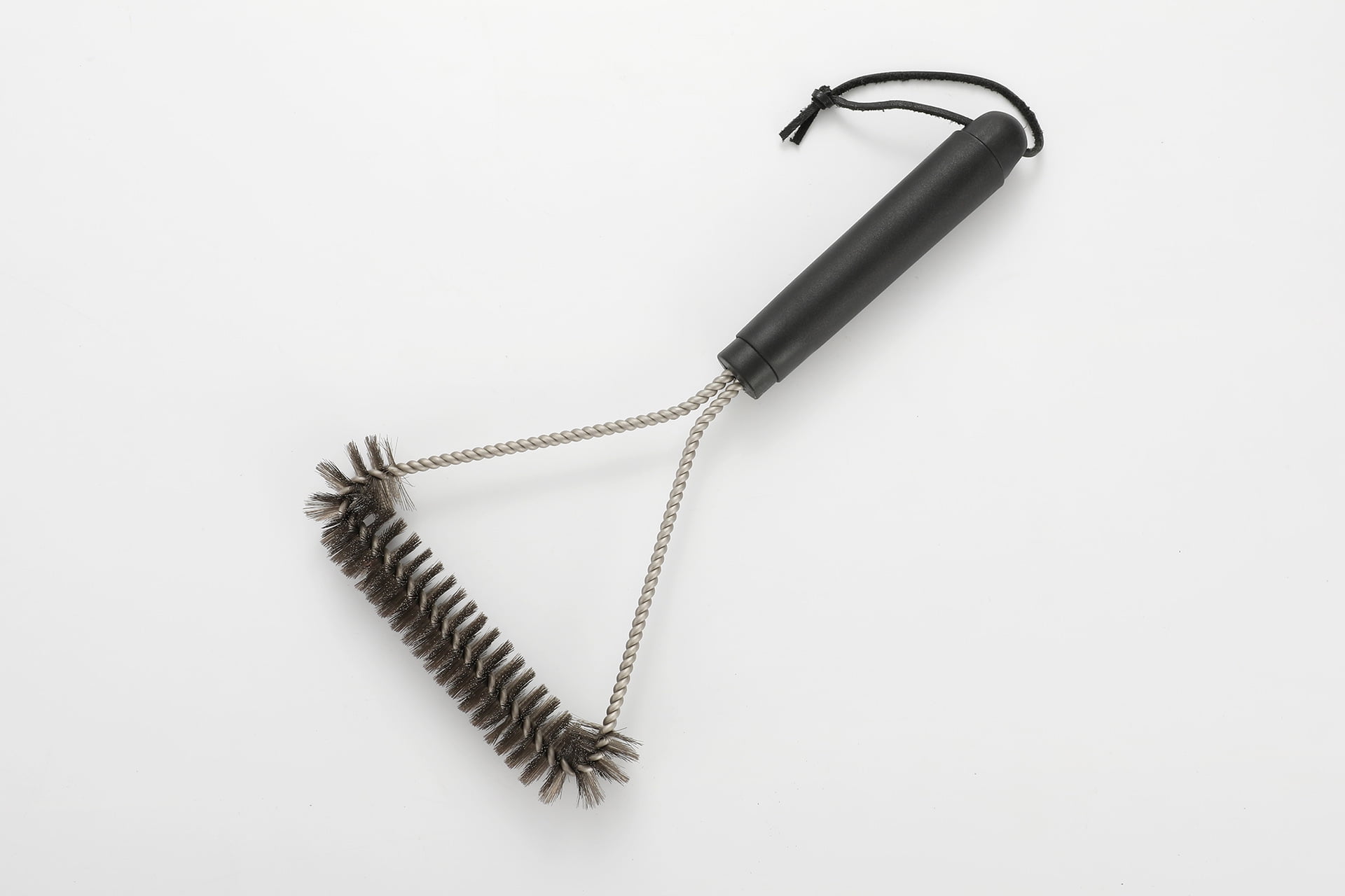 Stainless steel three-sided barbecue brush grill mesh brush - Walmart.com