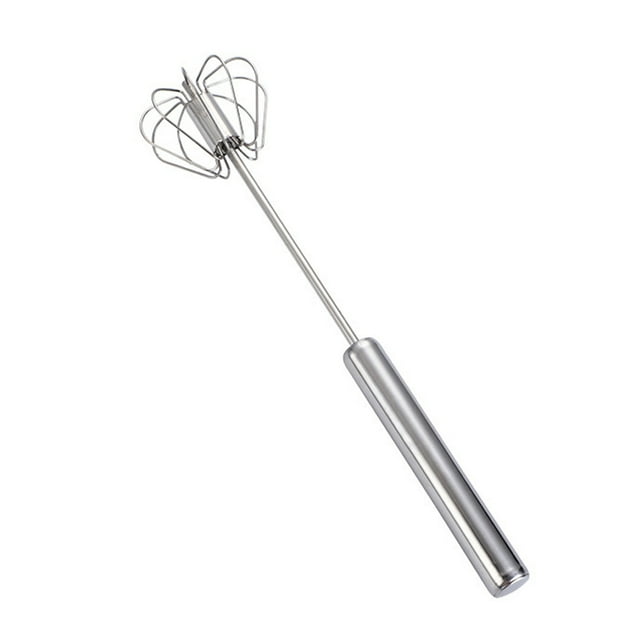Stainless steel whisk, hand rotary whisk, hand mixer, for mixing ...