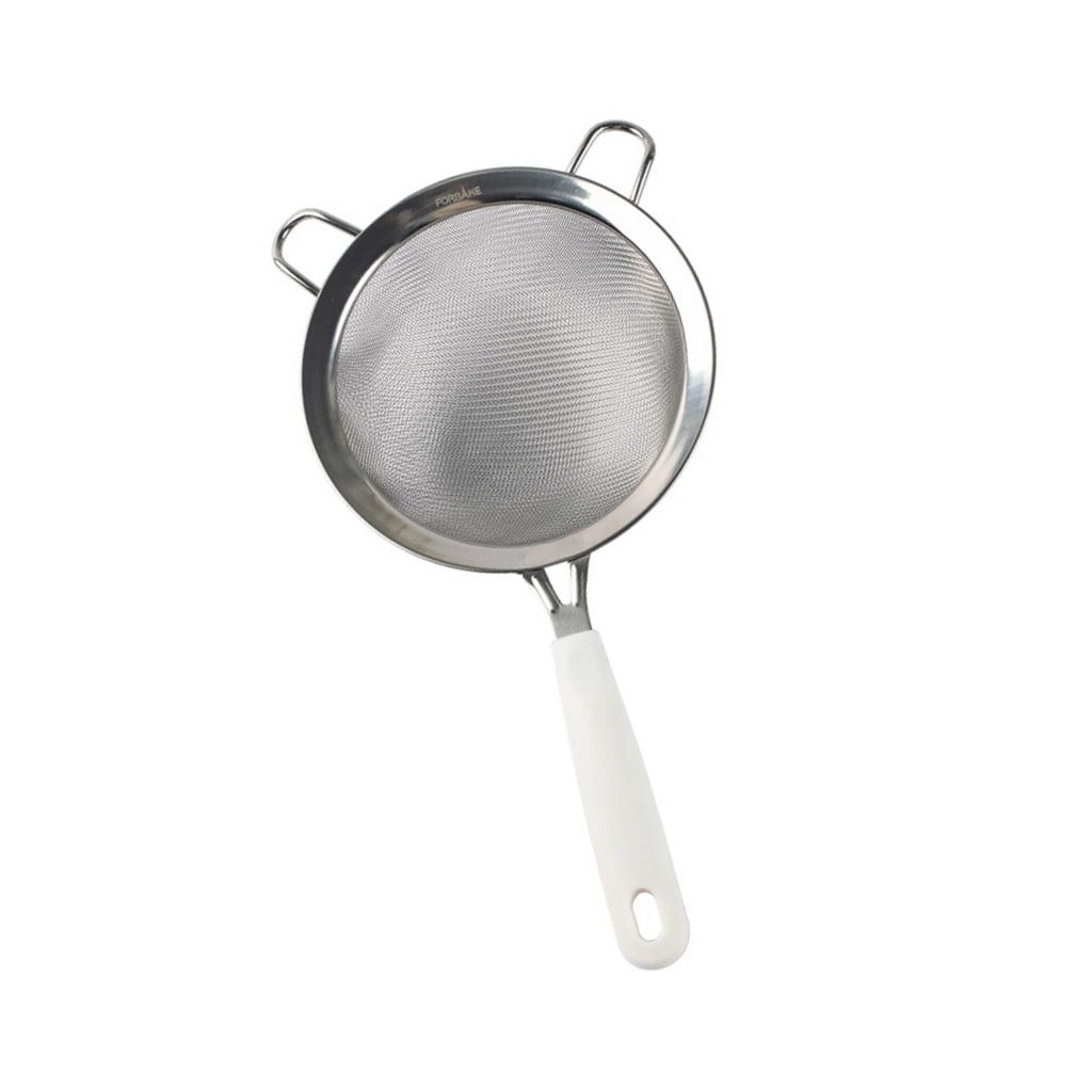 Stainsless Steels Small Meshes Strainers with Handle Kitchen Food ...