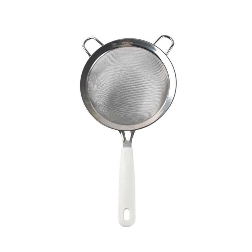 Stainsless Steels Small Meshes Strainers with Handle Portable Kitchen ...