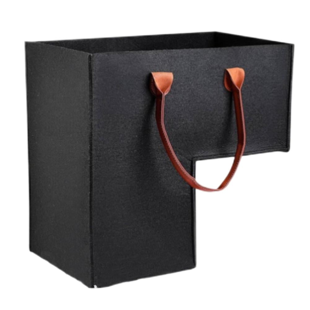 Stair Basket for Carpeted Stairs, Foldable Stair Organizer Basket with ...