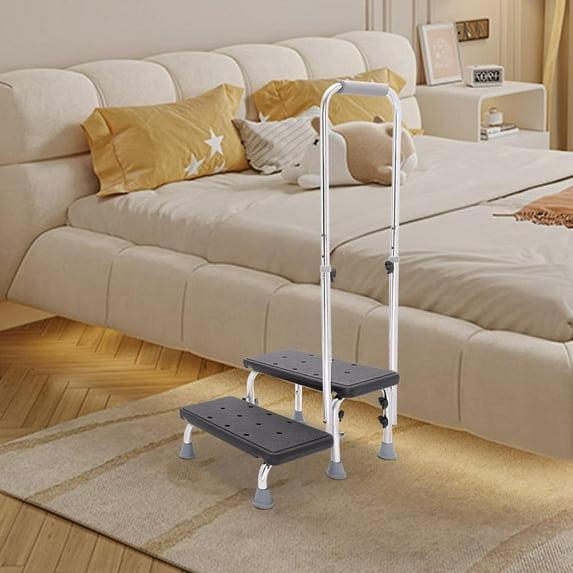 Stair Climbing Assist Cane, Adjustable Height Step Walking Canes for ...