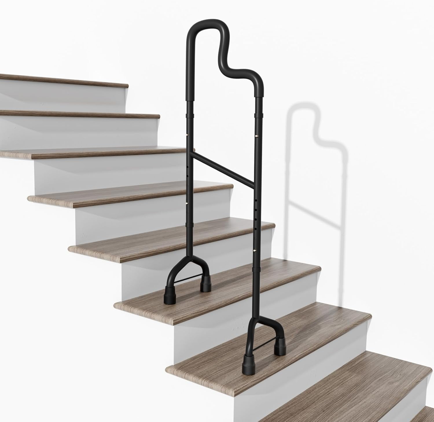Stair Climbing Assist Cane for Both Walk Up and Down Stairs, Elderly ...