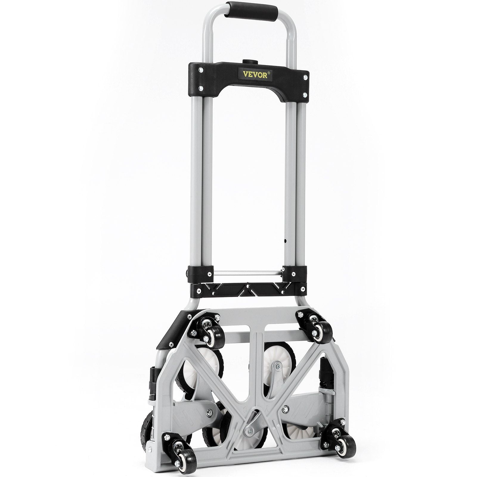 Stair Climbing Cart, 220 lbs Capacity Hand Truck with Adjustable Handle ...
