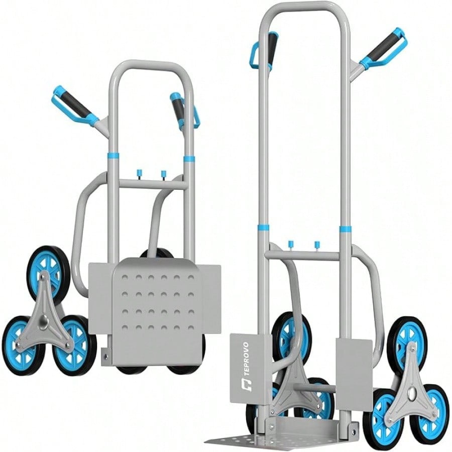 Stair Climbing Hand Truck 440lb,Heavy Duty Dolly Cart For Stairs ...