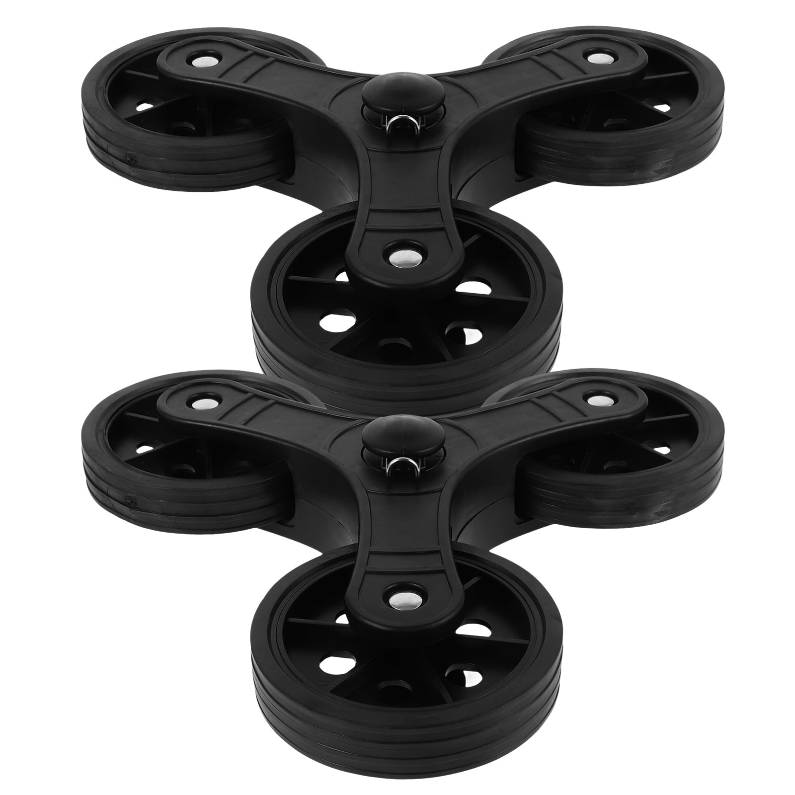 Stair Climbing Utility Cart with Tri-Wheels - Foldable Shopping Trolley ...