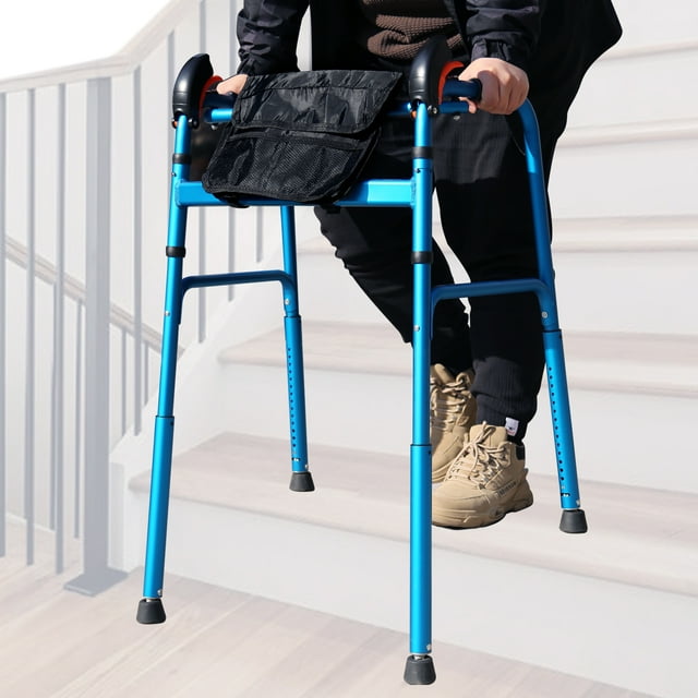 Stair Climbing Assist Cane for Seniors, Lightweight Medical Walking Aid ...
