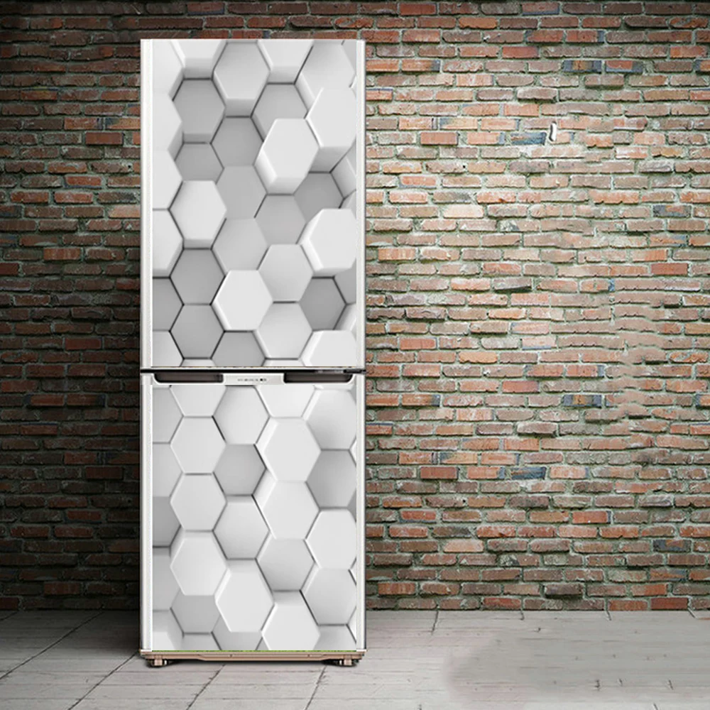 Stair Corridor Refrigerator Magnet Full Door Cover Natural Scenery ...