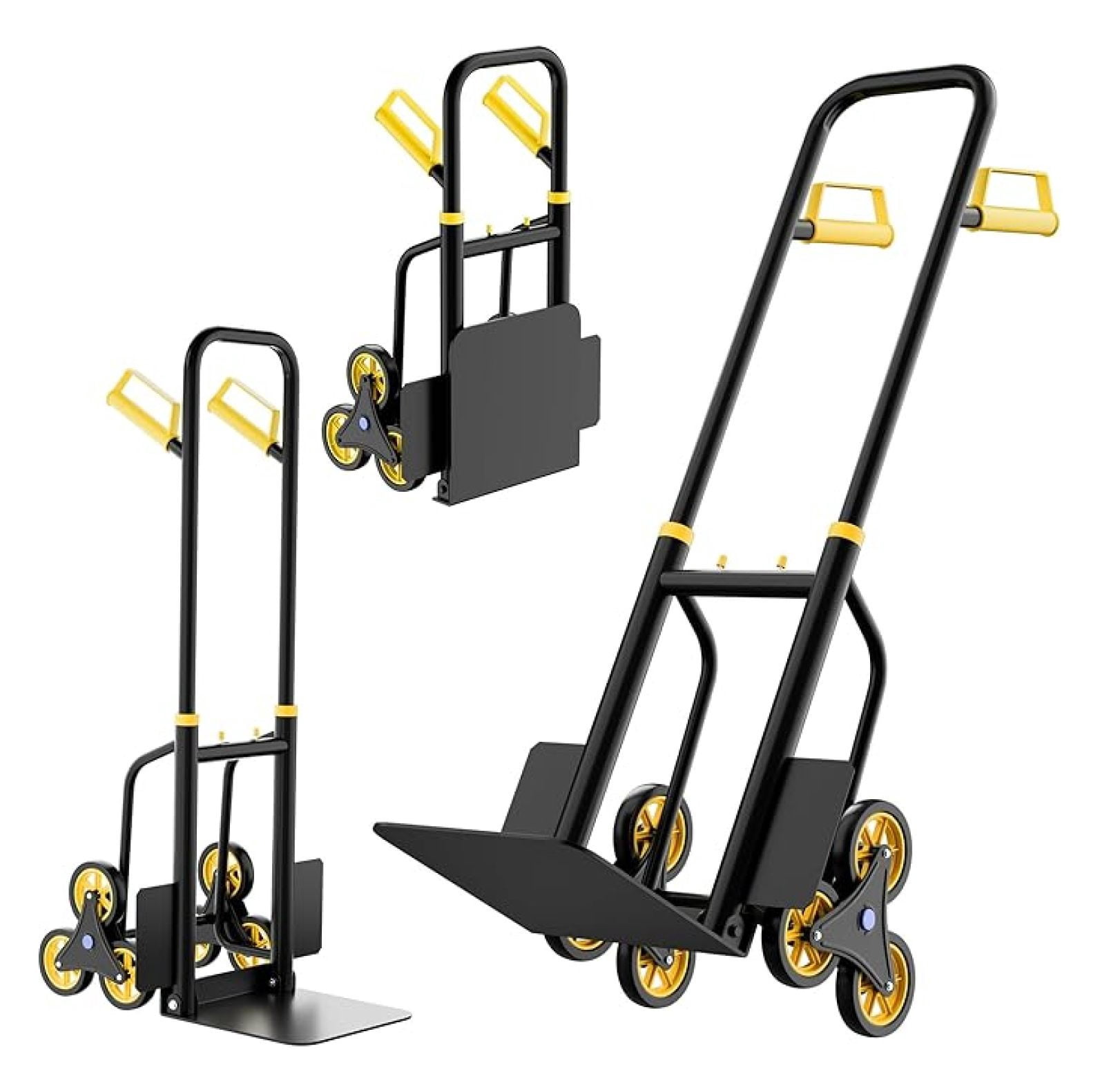 Stair Dolly - 440LB Heavy-Duty Dolly for Stairs | 6 Non-Slip Wheels ...