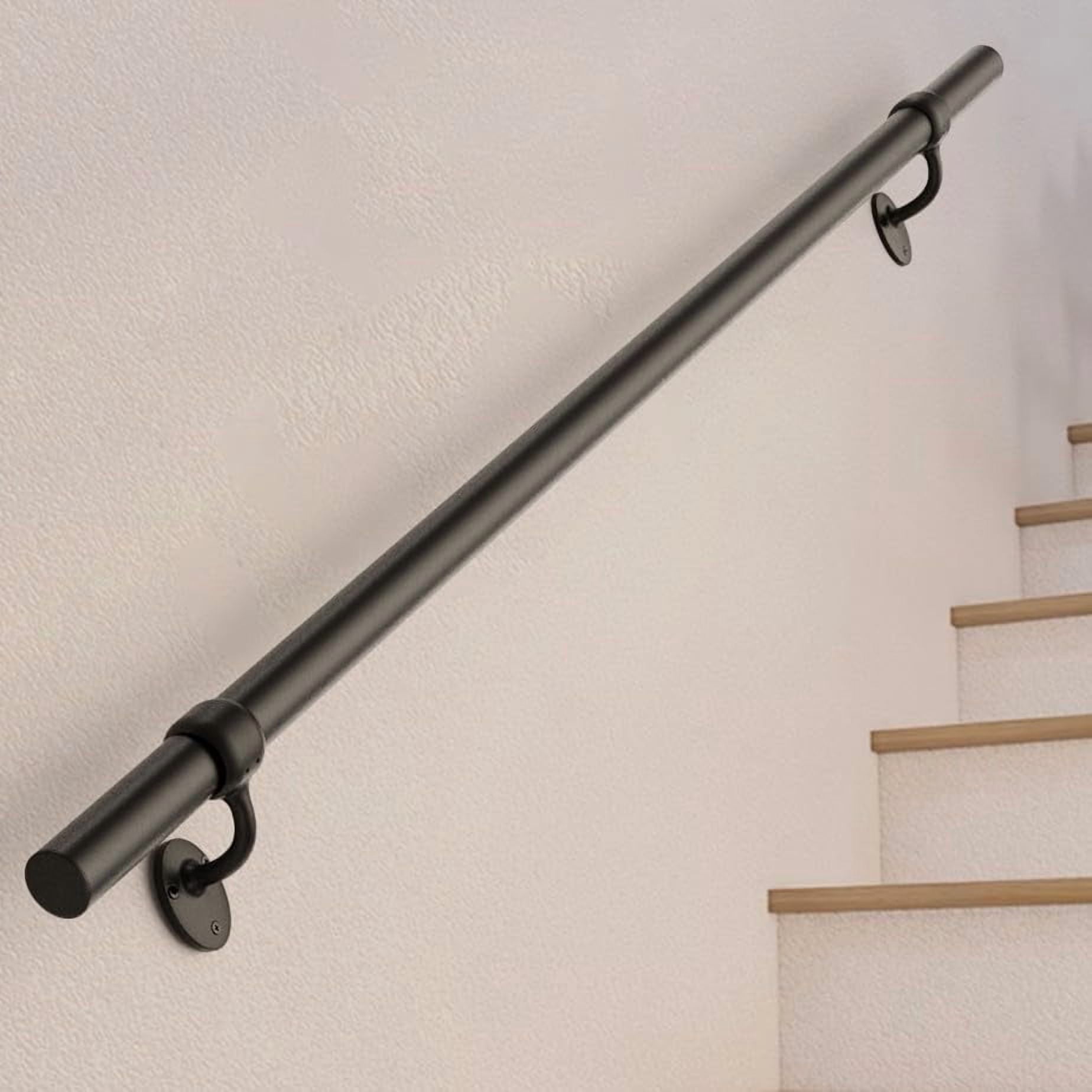 Stair Railing Indoor 5 Feet Hand Rails for Indoor/Outdoor Steps 1.5 ...
