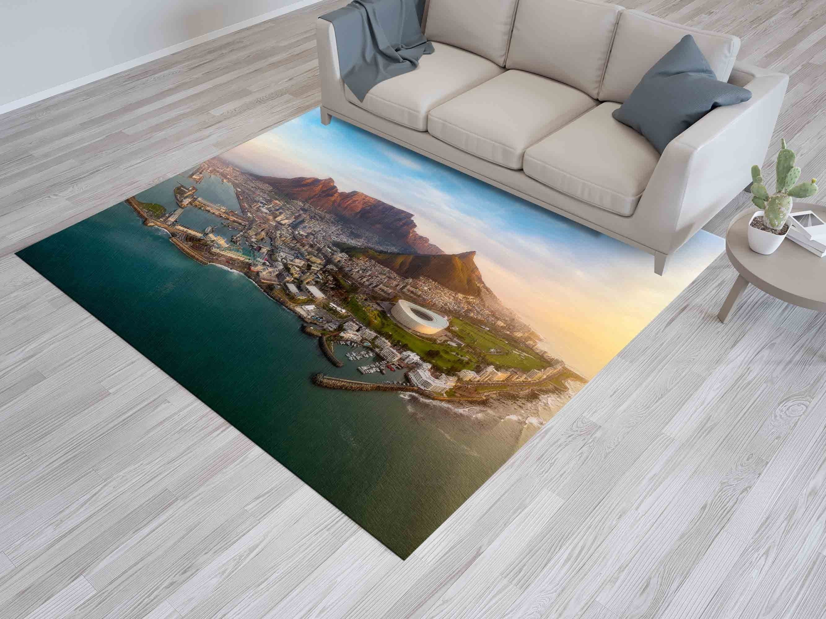 Stair Rugs, Landscape Rugs, Small Rugs, Table Mountain National Park ...