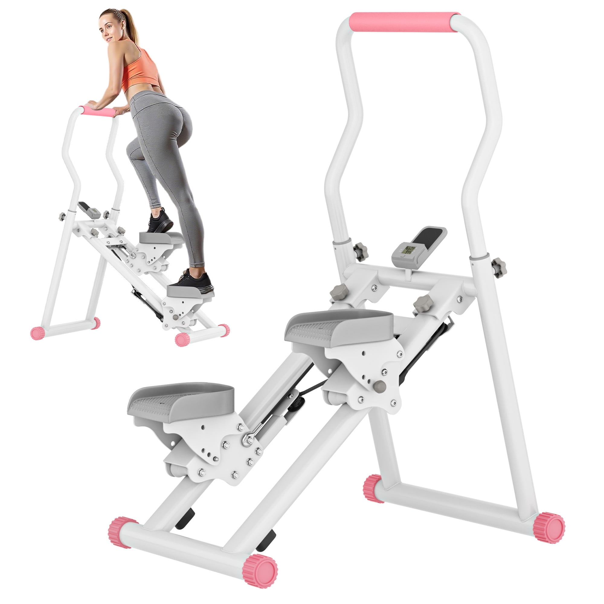 Stair Stepper for Home,Folding Vertical Stair Climber with Adjustable ...